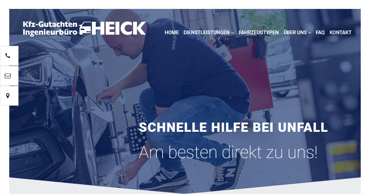 Die Sachverständigen vom Ingenieurbüro Heick